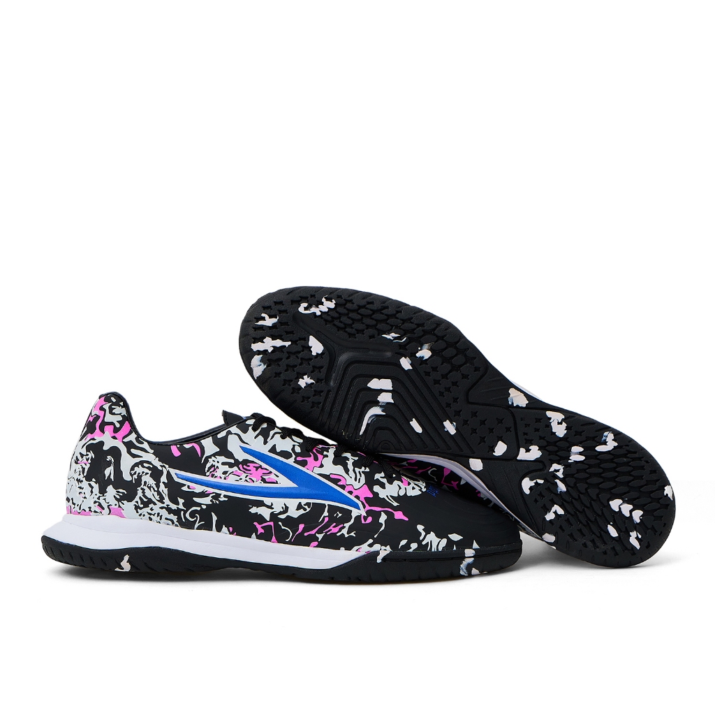 Jual Zevma Sepatu Futsal Panthera Pro - 2 Black Purple Multicolor IC ...