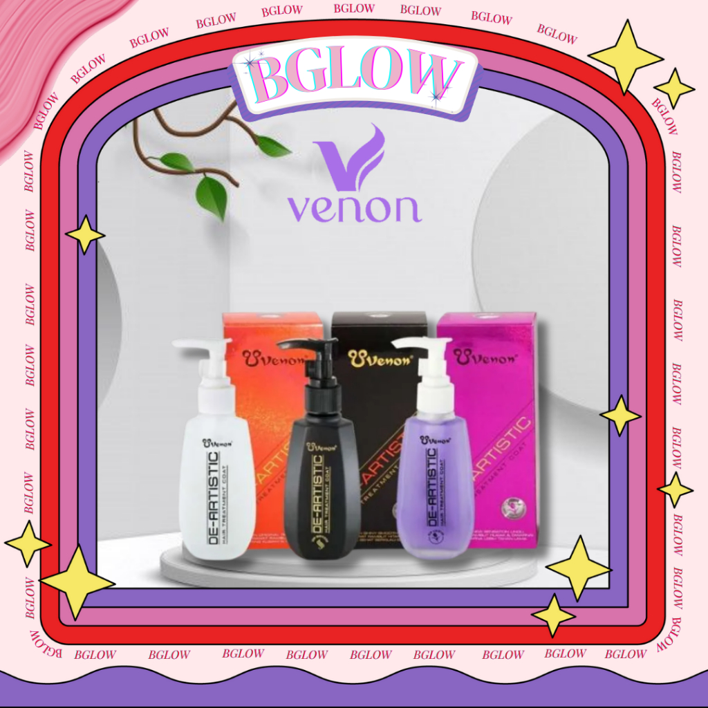Jual VENON Hair Treatment Coat Series 160ml Original Red New Sensation ...