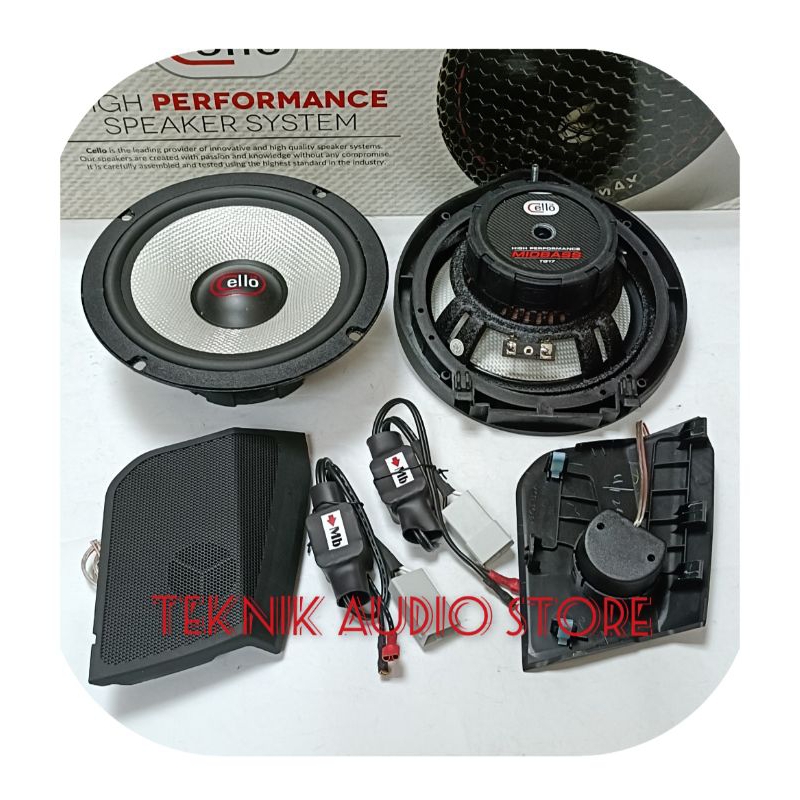 Jual Speaker Pnp Custom 2way Honda New HRV 2022 now TG17 Cello +Soft ...