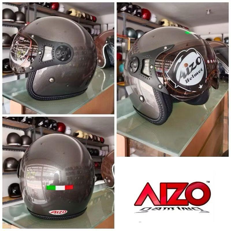 Jual Helm pilot AIZO | Shopee Indonesia