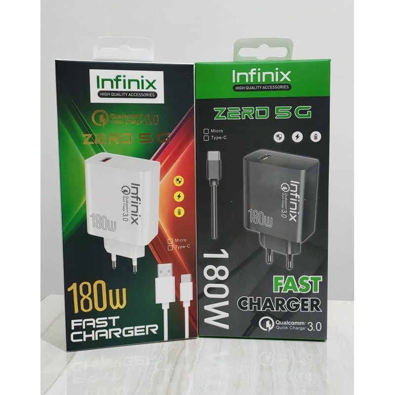 Jual Charger Max Infinix Original Zero 5G 180W Fast Charging - Micro ...