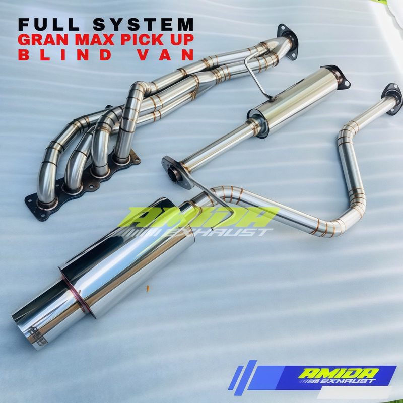 Jual Knalpot Mobil Full System Gran Max Pick Up Blind Van Stainless ...