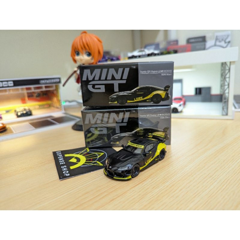 Jual Mini GT 462 Toyota GR Supra LB Works Matte Black | Shopee Indonesia