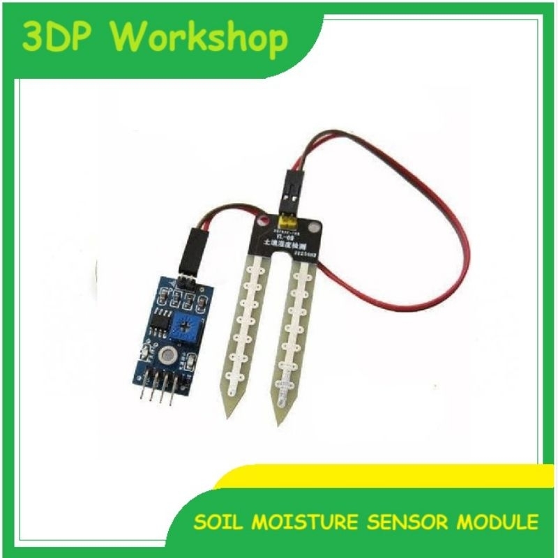 Jual Sensor Kelembaban Tanah Modul Soil Moisture Sensor Module | Shopee ...