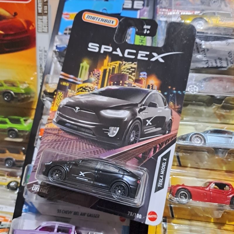Jual MATCHBOX SPACE X TESLA MODEL X | Shopee Indonesia
