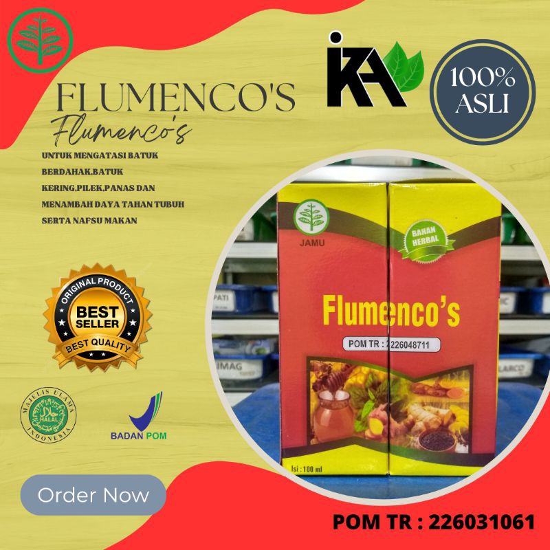 Jual (HARGA PERBOTOL) FLUMECOS SYRUP OBAT BATUK BERDAHAK HERBAL / BATUK ...