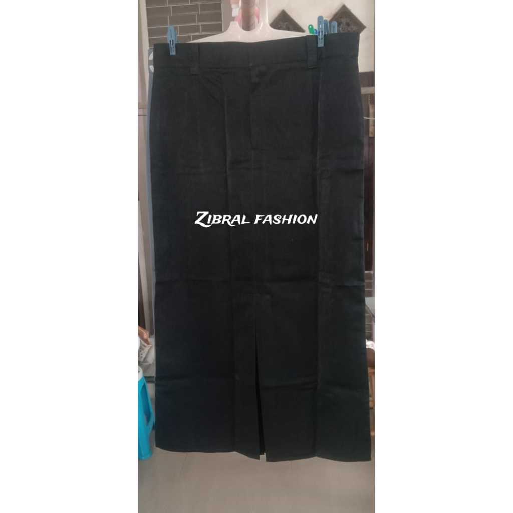 Jual Rok Sekolah Anak SMA/SMK Model Span Belakang Panjang Warna Abu-Abu ...