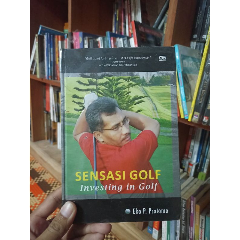 Jual buku sensasi golf investing in golf | Shopee Indonesia