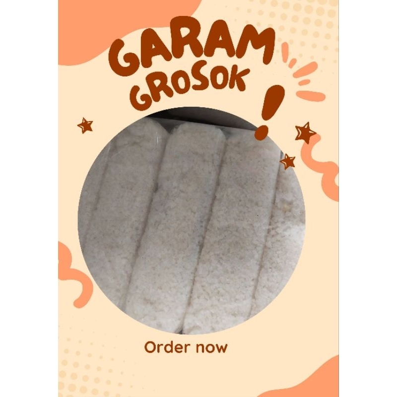 Jual Garam Kasar / Garam Grosok Non Yodium – Serbaguna untuk Kebutuhan ...