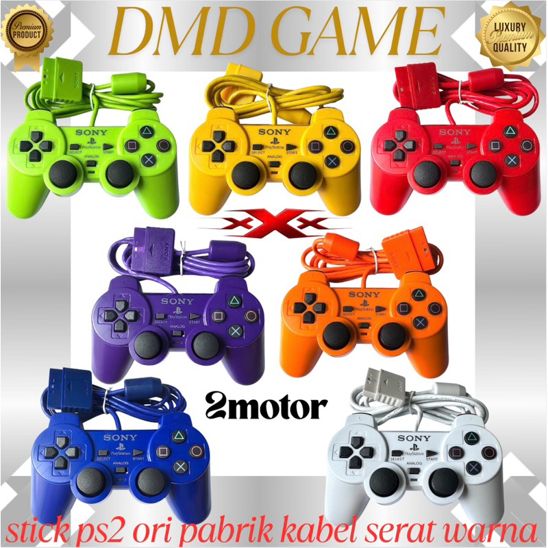 Jual Stik stick PS2 OP - Original pabrik Warna kabel serat casing kilap | Shopee Indonesia