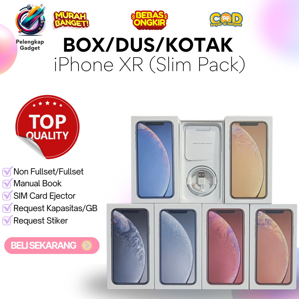 Jual BOX/DUS/KOTAK XR (SLIM PACK) | Shopee Indonesia