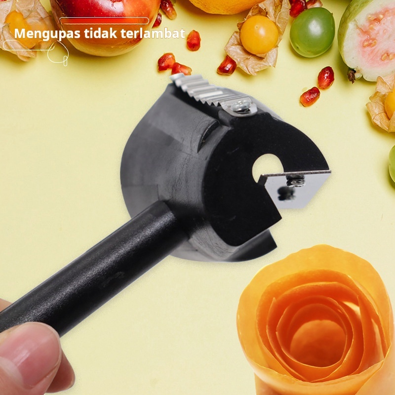 Jual Cetakan pemotong spiral gulung bunga sayur multifungsi, alat ukir ...