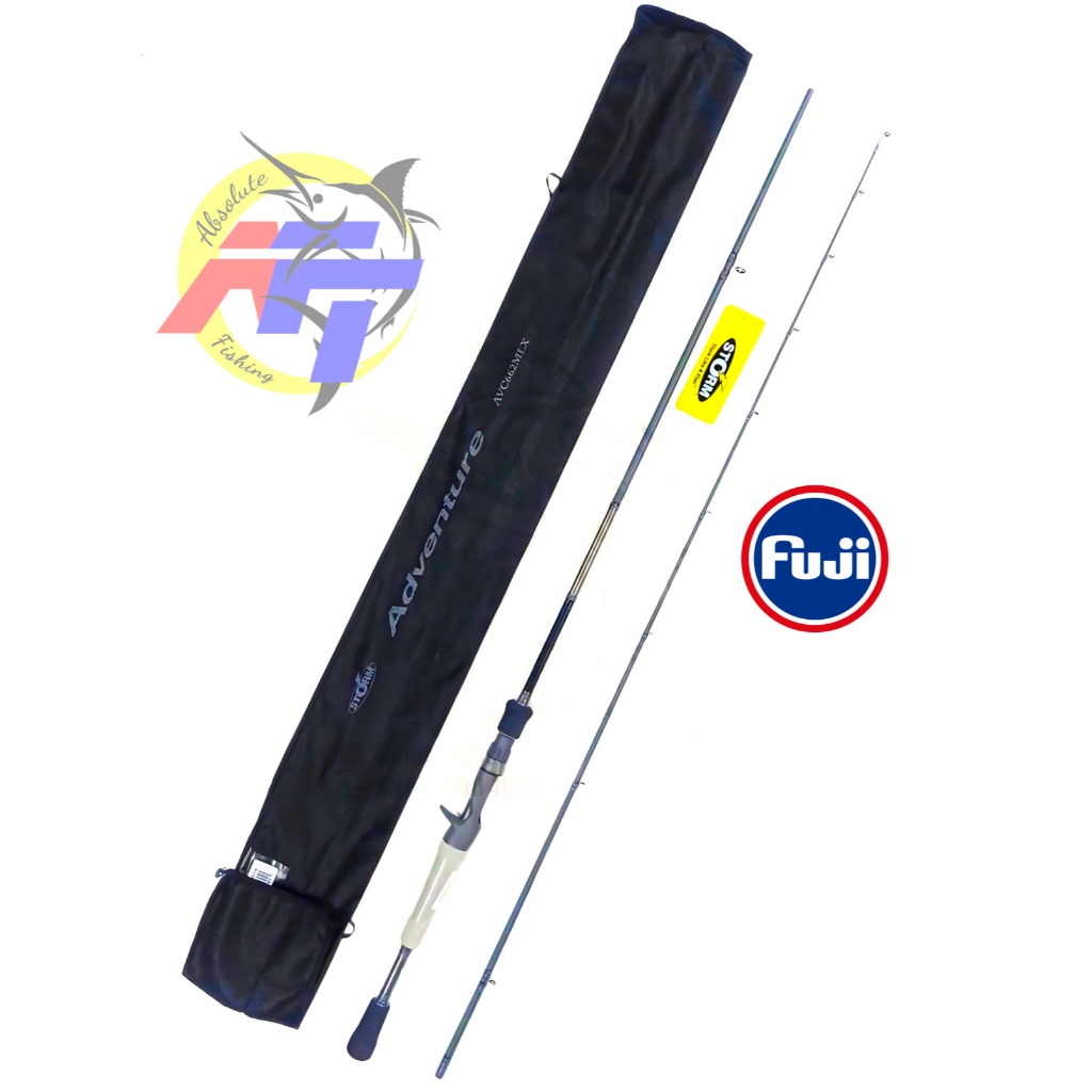 Jual Joran bc rod BC Strom Adventure FUJI 198cm 2-6 4-10 6-12 8-17 10 ...