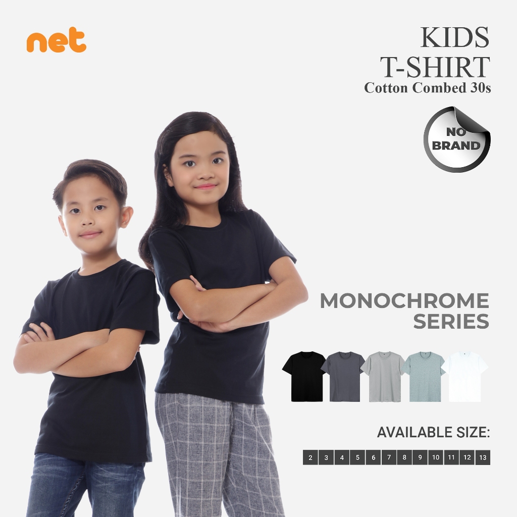 Jual KAOS POLOS ANAK COTTON COMBED 30S KIDS LENGAN PENDEK ONECK REGULER FIT BASIC T-SHIRT UNISEX ...