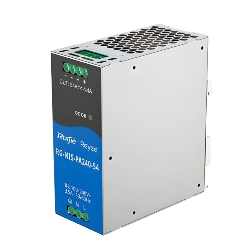 Jual Ruijie RG-NIS-PA240-54 AC/DC 240W DIN-Rail Power Supply Industrial ...