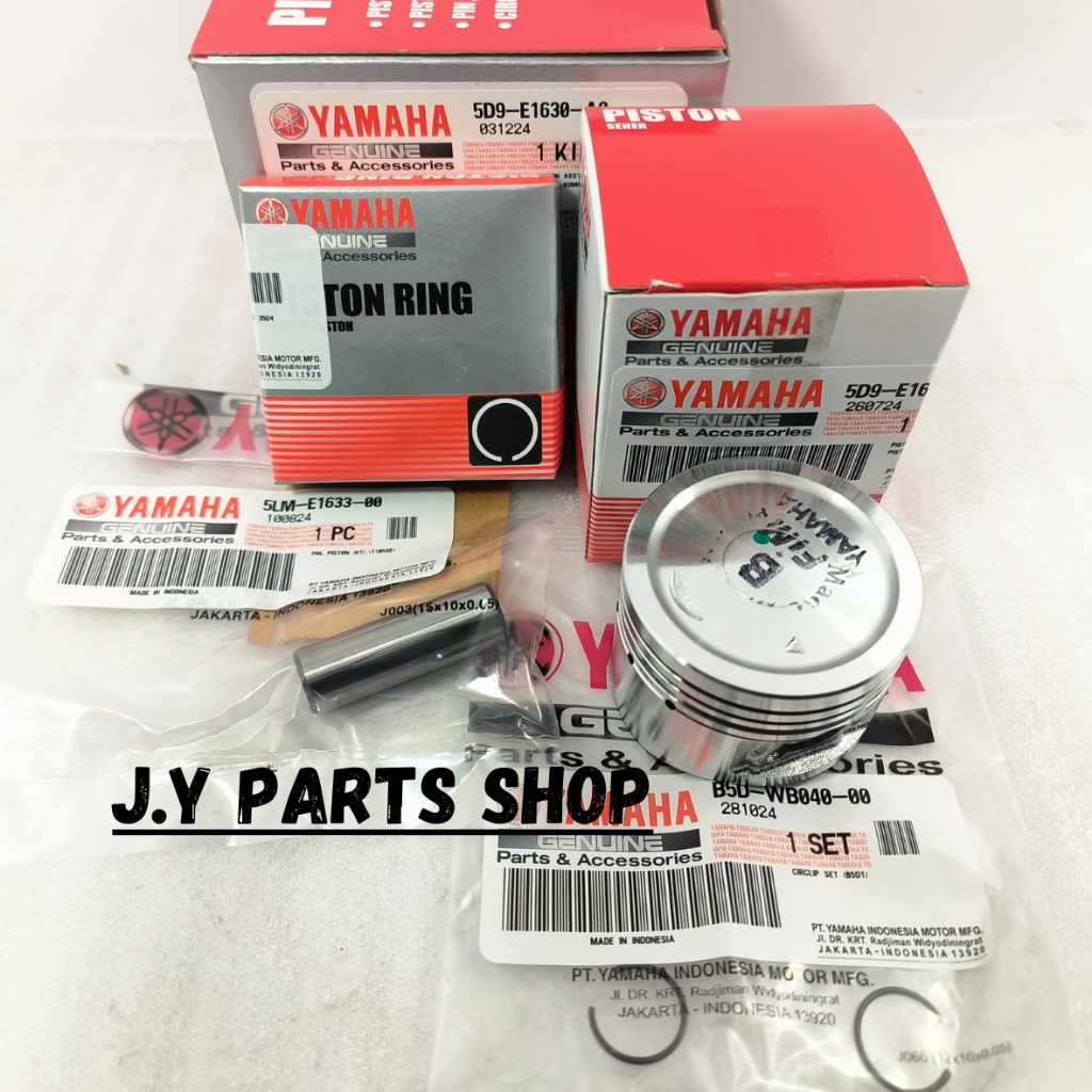 Jual PISTON SEHER KIT UKURAN STD STANDAR 50 100 VEGA ZR RR JUPITER Z ...