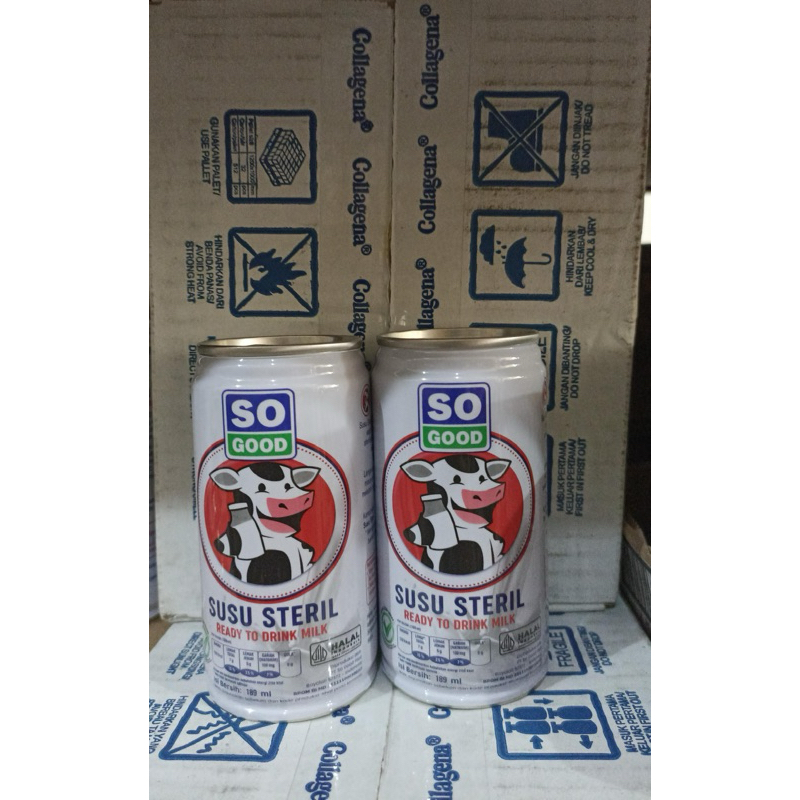 Jual Susu Steril So Good 189ml karton | Shopee Indonesia