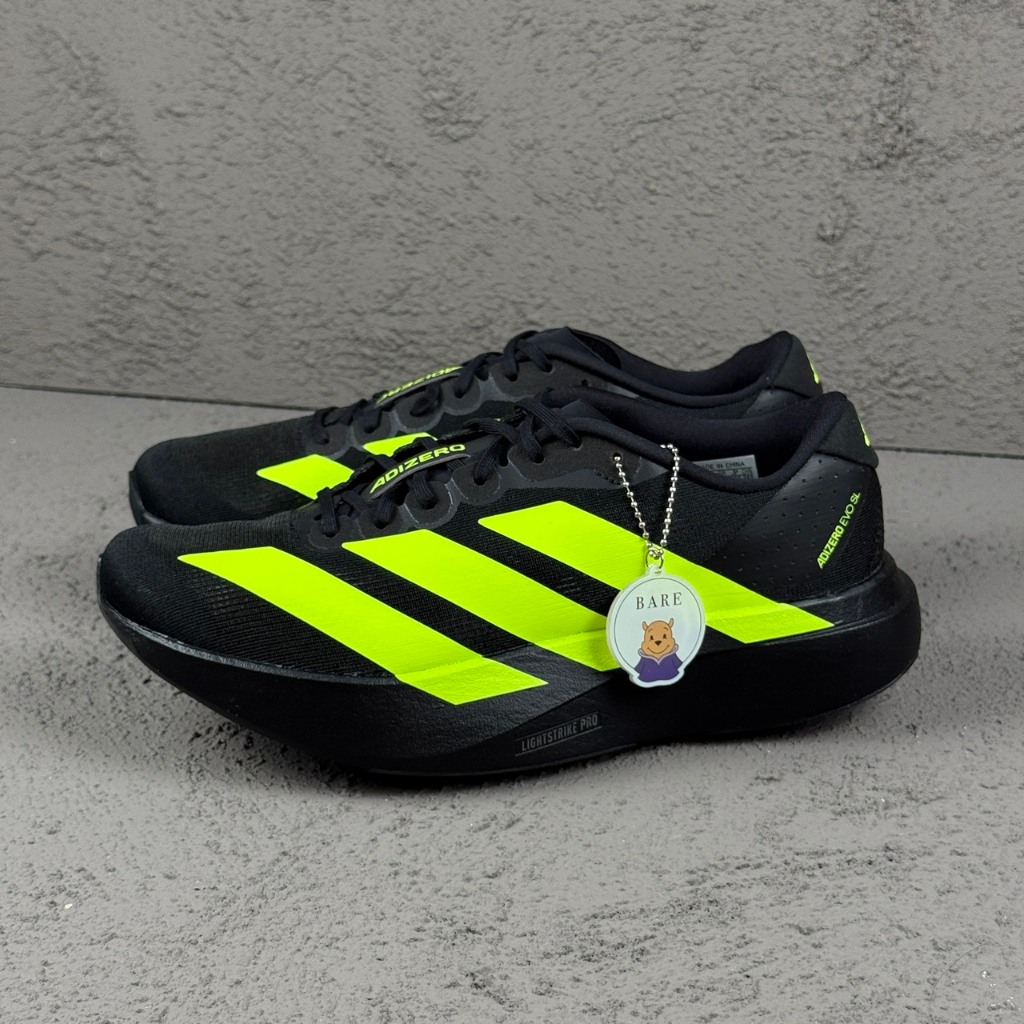 Jual Adidas Adizero Evo SL Black Lucid Lemon (100% Original) [JR3420 ...