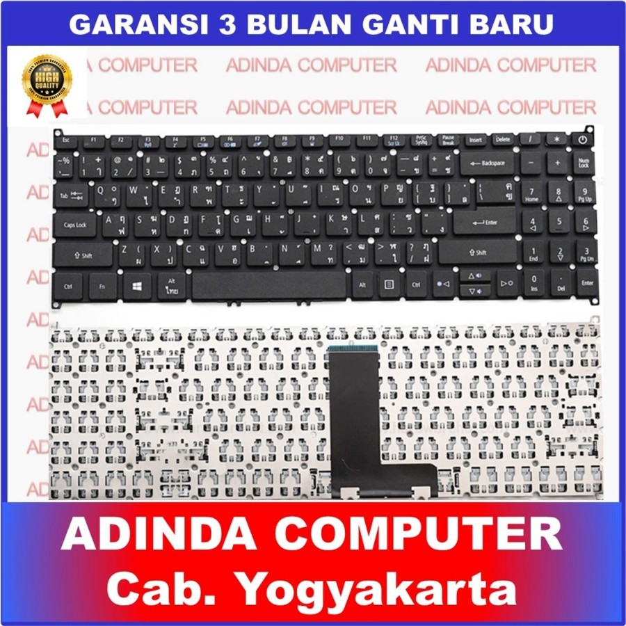 Jual Keyboard Acer Aspire 5 SF315-41 A515-53 A515-54 A515-54G A515-55 ...