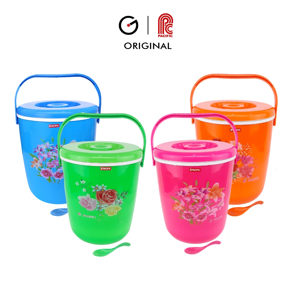 Jual PACIFIC Rice Ice Bucket Tempat Nasi Termos Es Plastik Food Grade 9 ...