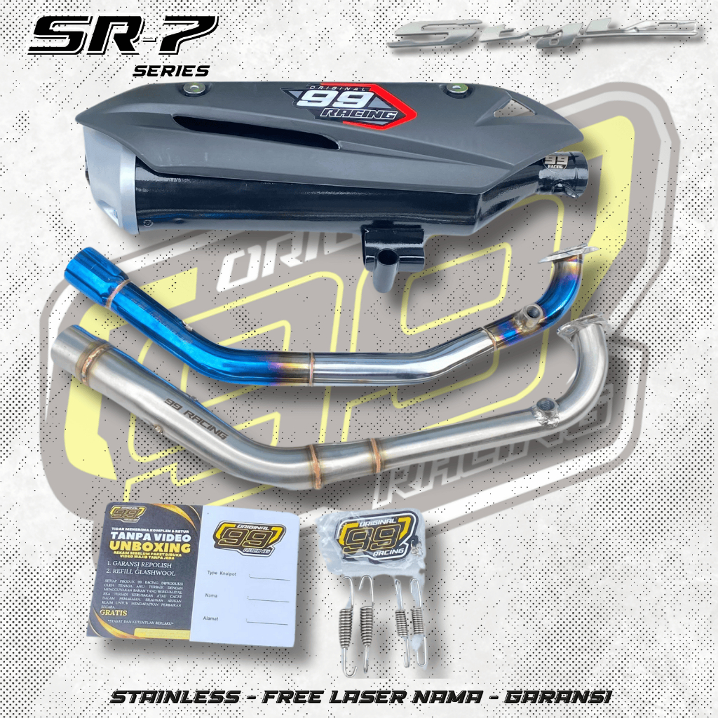 Jual knalpot honda Stylo 160cc standar racing super adem 99 racing type ...