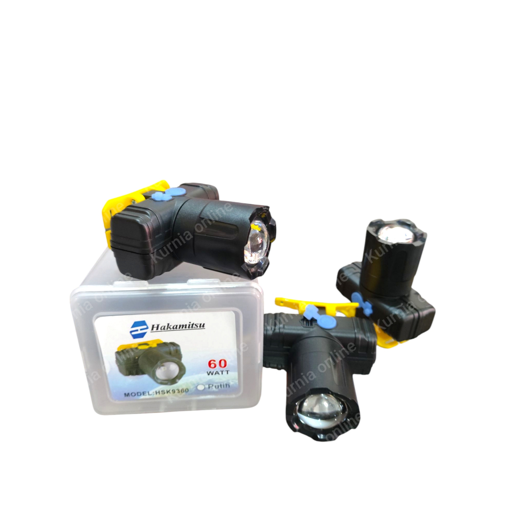 Jual Senter kepala lampu led putih kuning 10w 25w 35w 45w 60w | Shopee ...