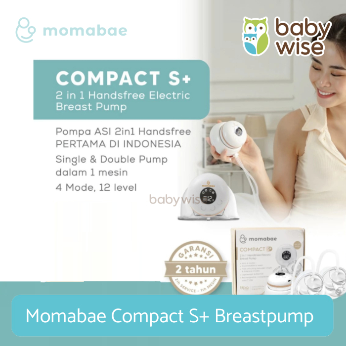 Jual Momabae Compact S+ Breastpump - Pompa ASI Elektrik | Shopee Indonesia