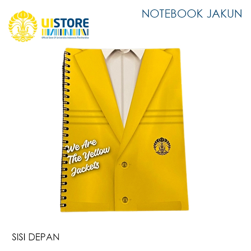 Jual UI STORE | Notebook desain Jaket Kuning (JAKUN) UI | Official ...