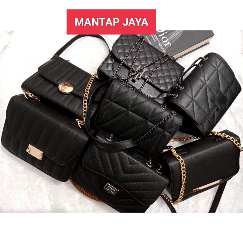 Jual TAS WANITA TAS TALI RANTAI PANJANG TAS SELEMPANG SLINGBAG RANTAI | Shopee Indonesia
