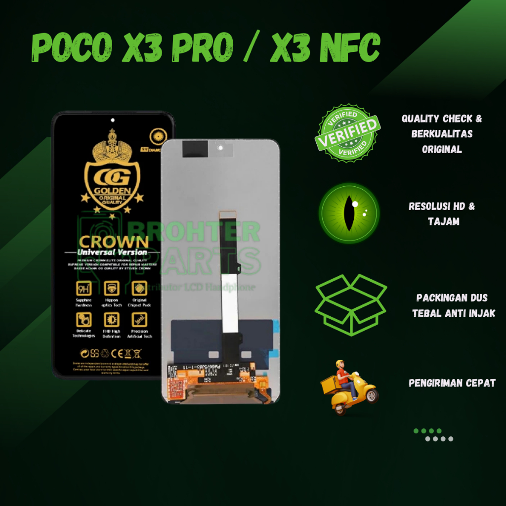 Jual LCD XIAOMI POCOPHONE X3 / POCO X3 NFC / POCO X3 PRO TOUCHSCREEN ...