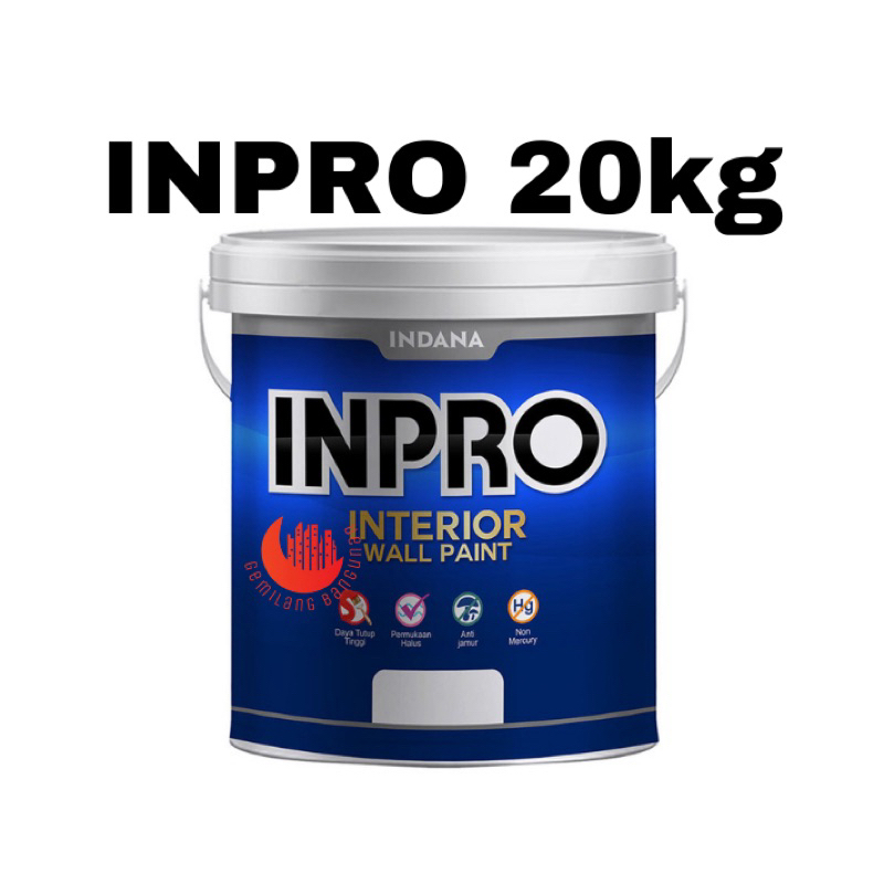 Jual INPRO CAT TEMBOK / INPRO CAT AIR / INPRO INTERIOR / CAT DINDING ...