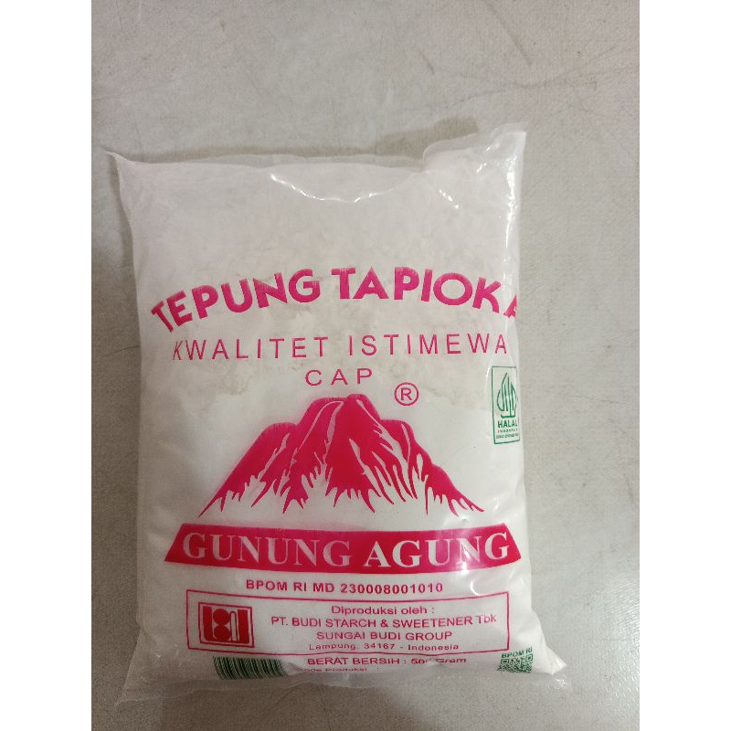 Jual Tepung tapioka Gunung Agung 500g | Shopee Indonesia