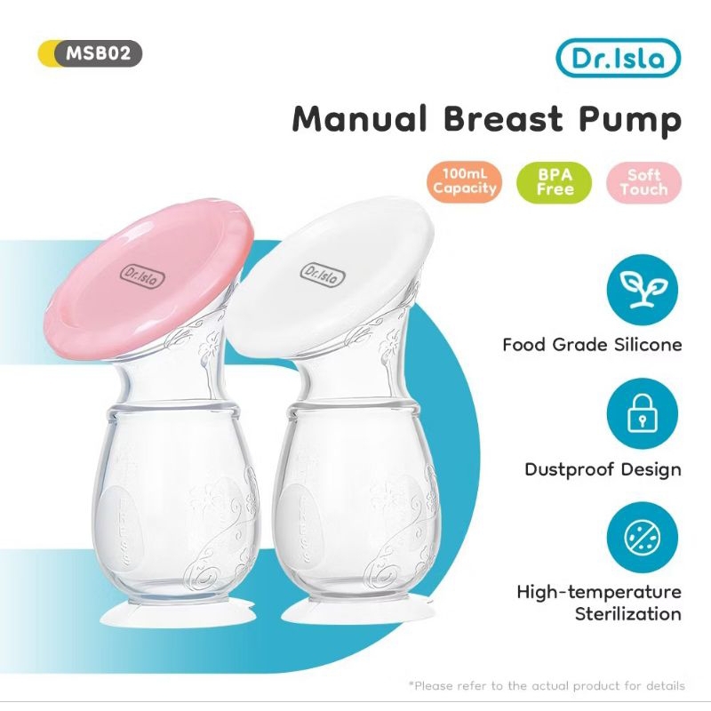 Jual Penampung ASI Silicon Breastmilk Silicon Pump dr Isla | Shopee Indonesia