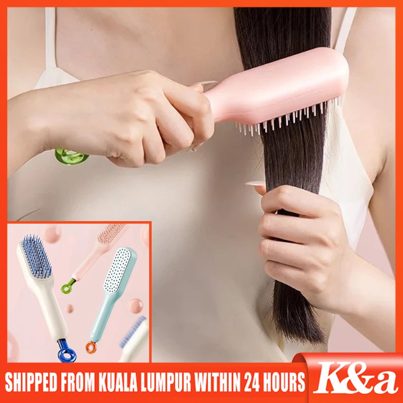 Jual isi Sisir Rambut Anti Kusut Teleskopik / Sisir Tarik Ajaib / Pijat ...