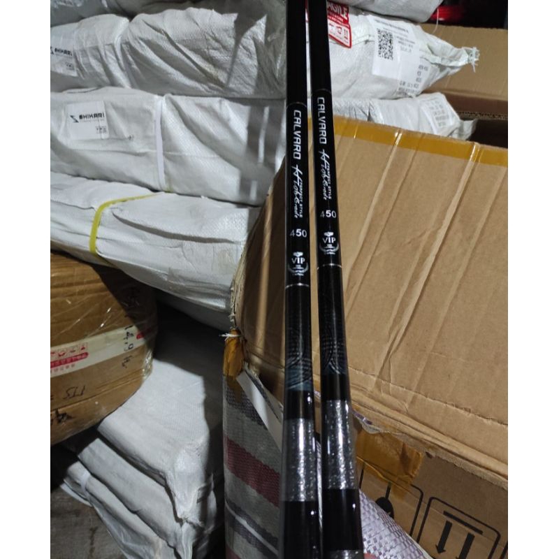 Jual Tegek Kaku Super Ringan CALVARO 360cm/450cm Bahan Carbon/FREE ...