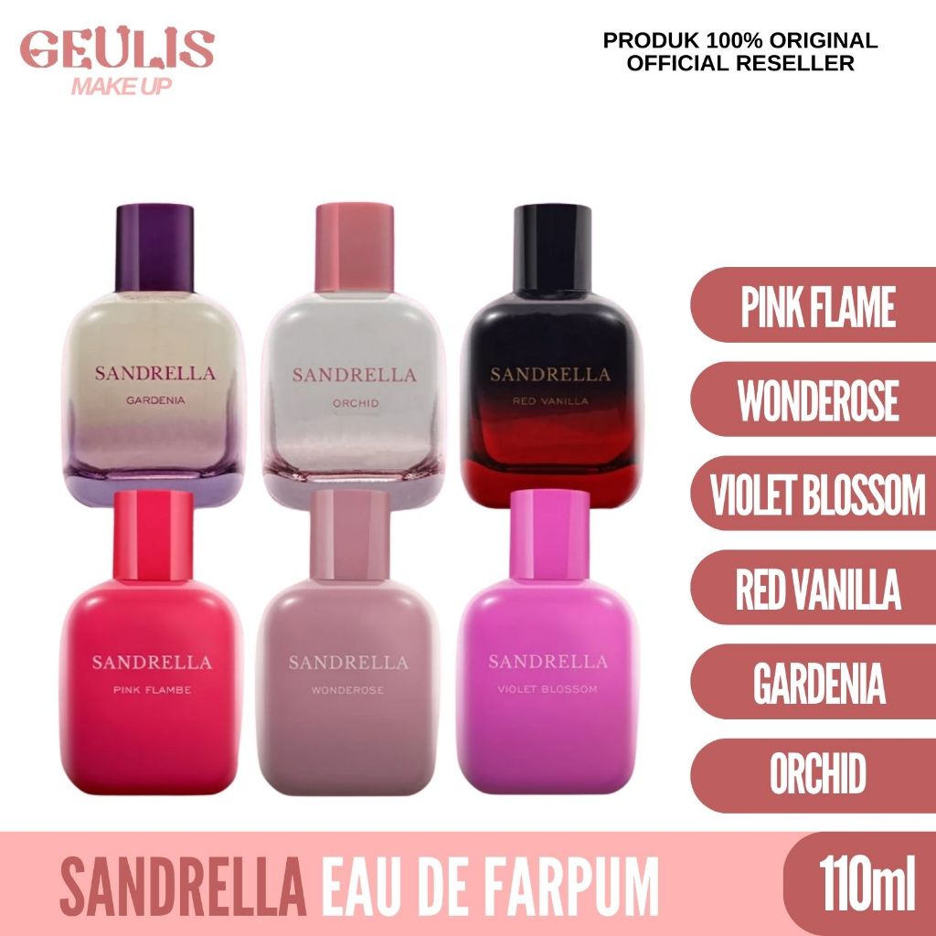Jual Sandrella Eau De Parfum Wanita 110ml Parfum Tahan Lama | Shopee ...