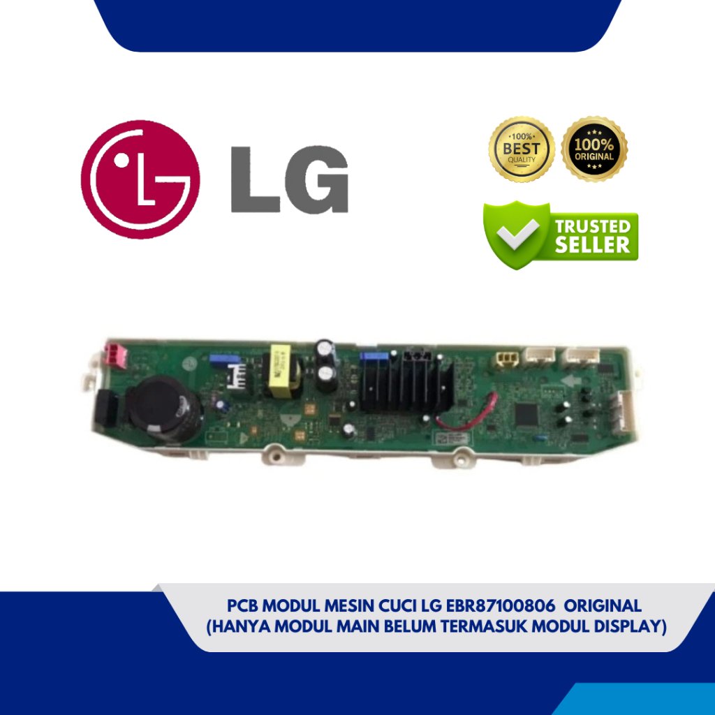 Jual PCB MODUL MESIN CUCI LG EBR87100806 T2108VS2M ORIGINAL | Shopee ...