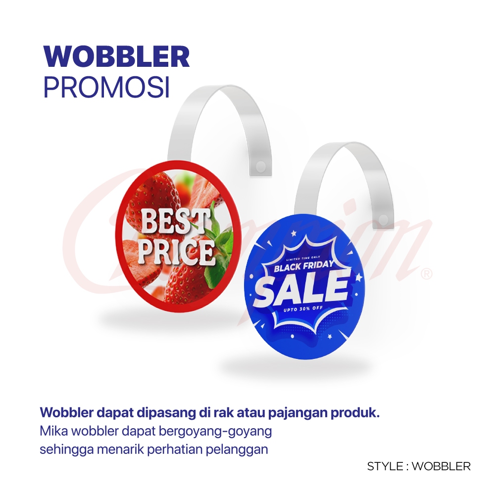 Jual Wobbler Rak Display Promo | POP Display Custom Bentuk & Desain ...
