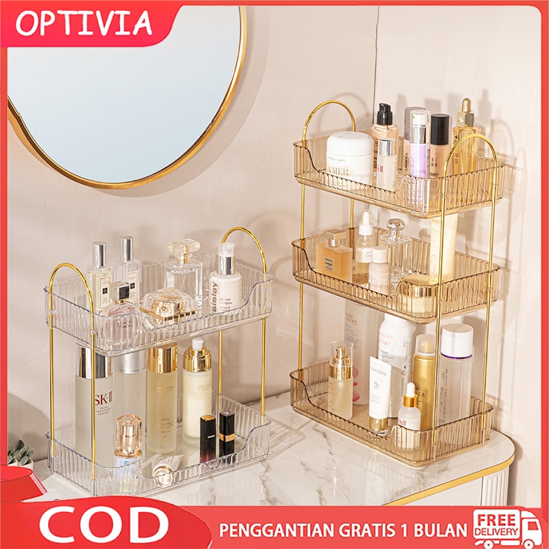 Jual OPTIVIA Cosmetic Rack Storage / Rak Kosmetik Tingkat Mewah ...