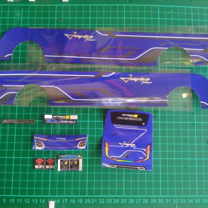 Jual stiker livery miniatur bis bintang full body | Shopee Indonesia