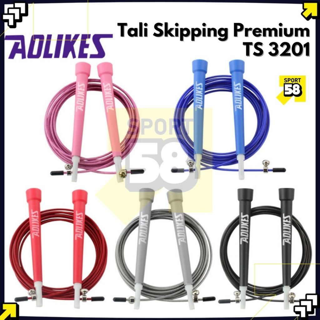 Jual SPORTS58 - Skipping / Lompat Tali Skipping Jumping Rope Olahraga ...