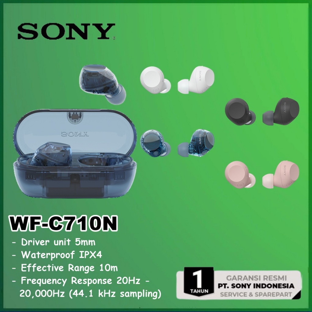 Jual Sony WF-C710N C710 710N Noise Cancelling True Wireless TWS ...