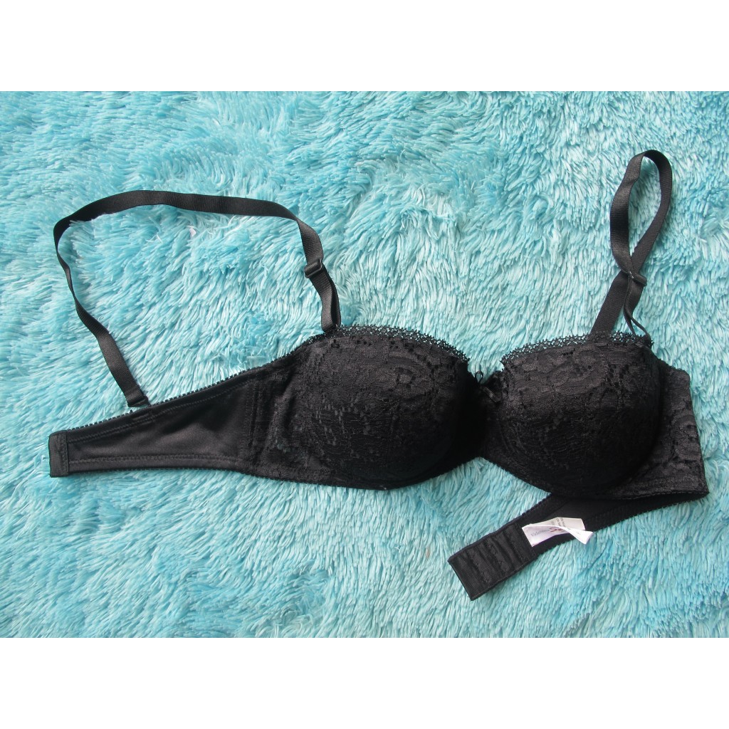 Jual [TKPD17] SEXY-LOOK BRA VALENTINE SECRET SB08/0201 BLK SIZE 34A ...