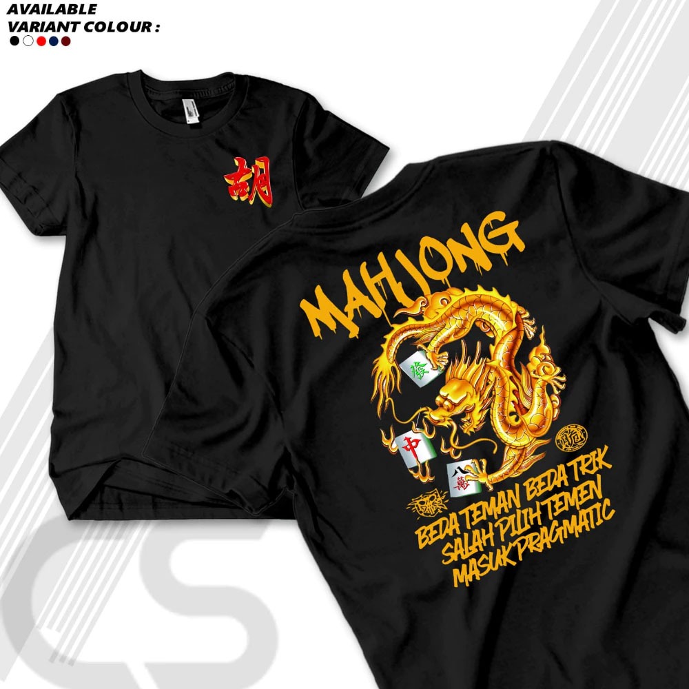 Jual Kaos Distro MAHJONG Gank racing Desain terbaru -Kaos dewasa - Kaos ...