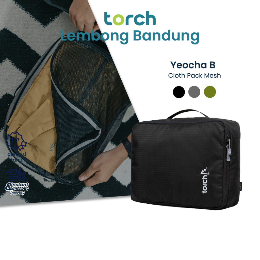 Jual TORCH Tas Baju Pakaian - Clothing Pack Packing Organizer Yeocha B ...