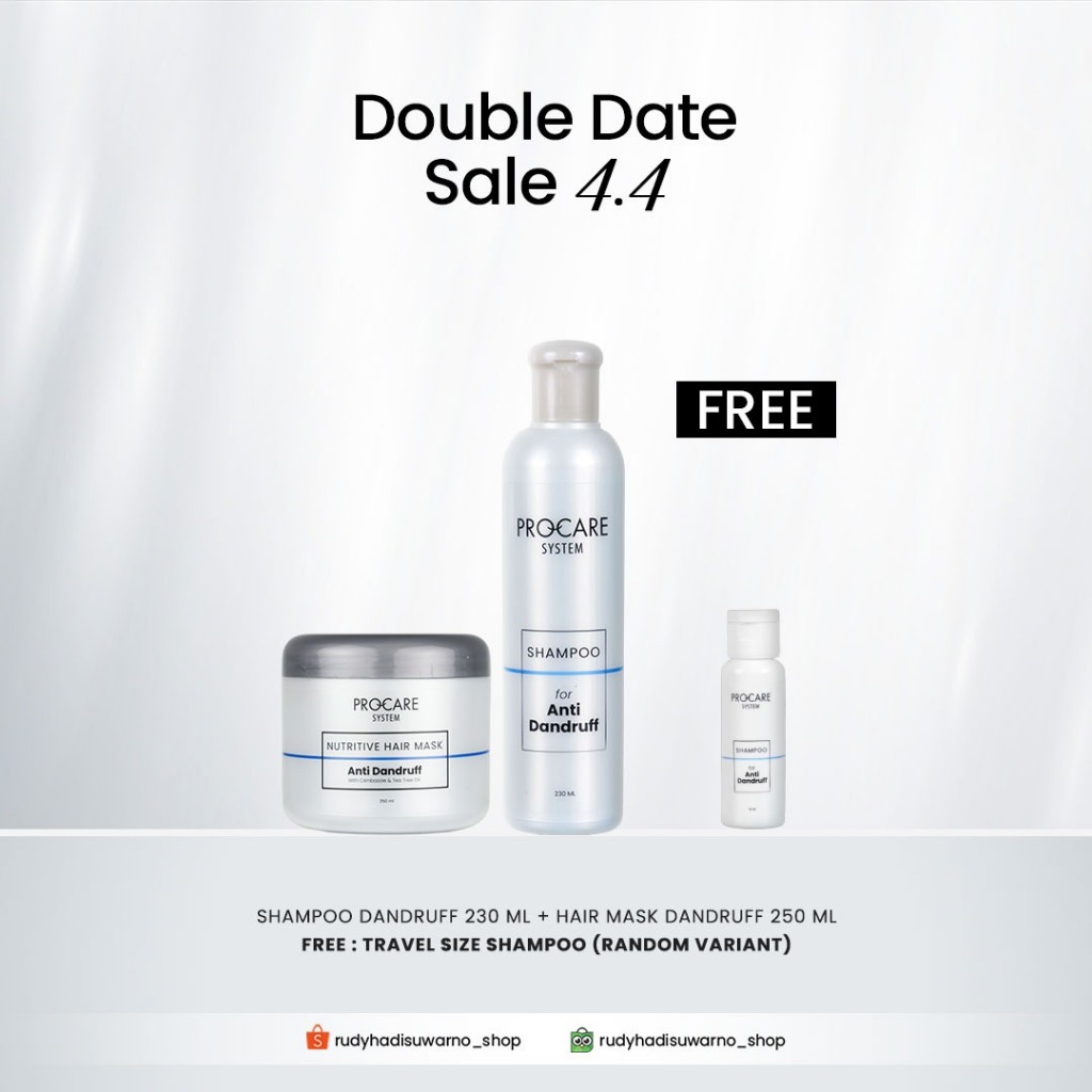 Jual Procare System Perawatan Anti Ketombe(Hair Mask Anti Dandruuf ...