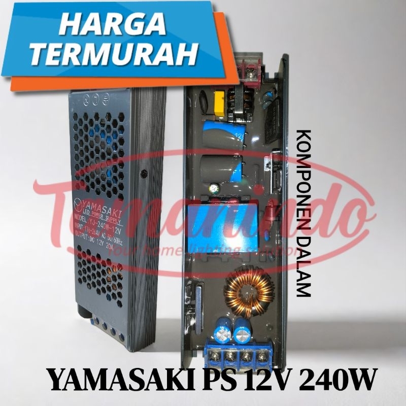 Jual PSU 12V 20A YAMASAKI - OUTPUT BESAR, AMAN DAN STABIL COCOK UNTUK ...
