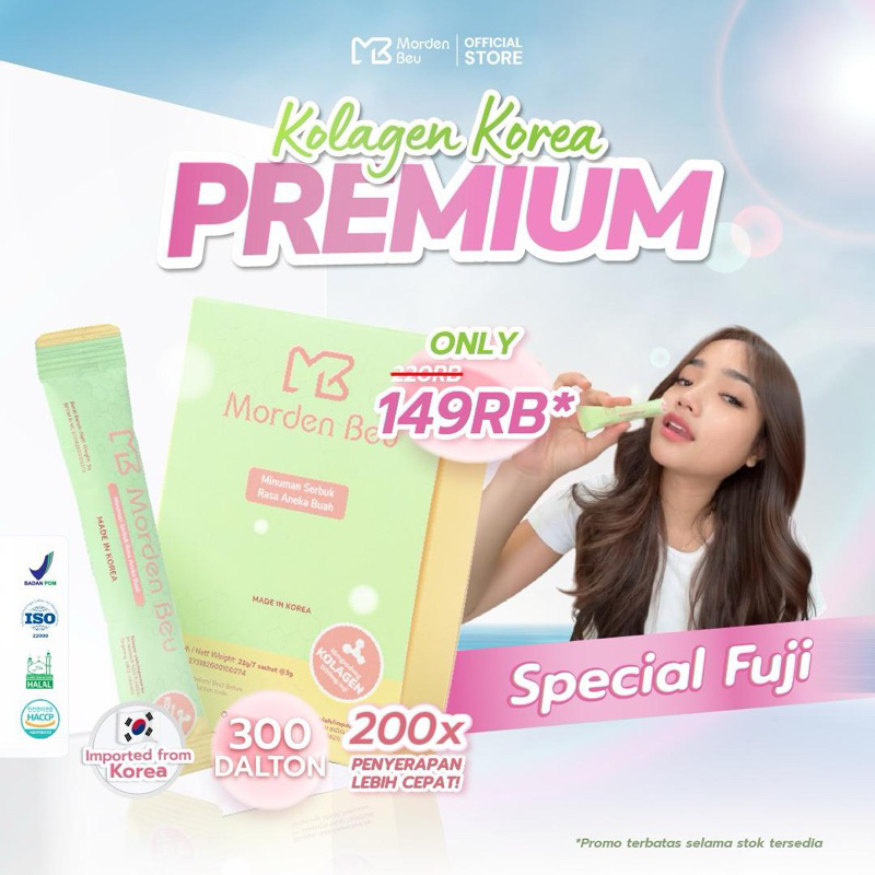 Jual Morden Beu Collagen - 1 Box | Low Molecules Marine Collagen Tripeptide 300da | Import Korea ...