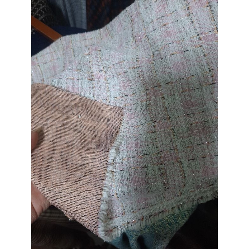 Jual kain tweed kaus/harga 0,5meter/kain meteran | Shopee Indonesia