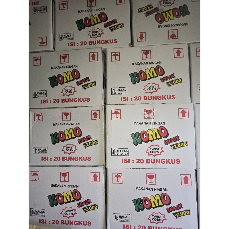 Jual Komo Snack 2000 1 dus (isi 20 pack) | Shopee Indonesia
